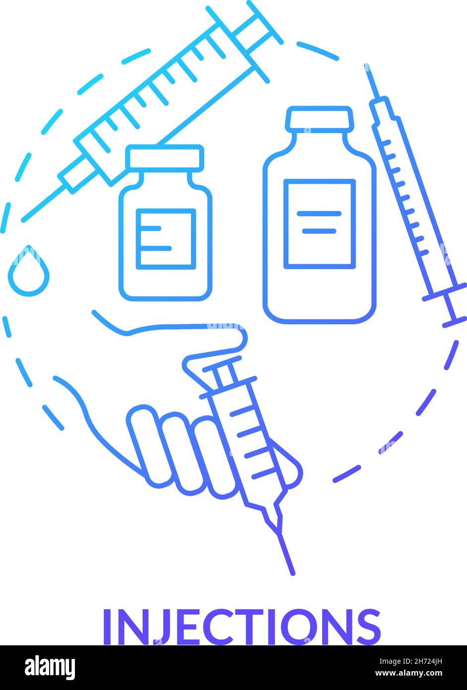 Joint injections hi-res stock photography and images - Alamy