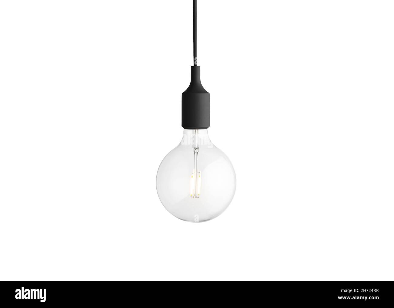 Light bulb lamp isolated on white background. Have clipping paths ...