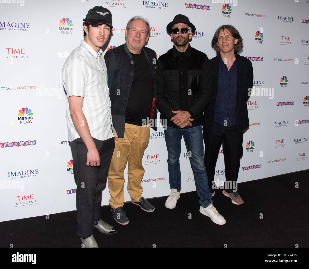 November 18, 2021, California, Los Angeles, USA: Hans Zimmer and JR ...