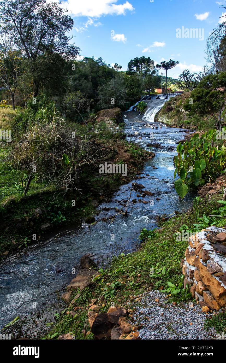Pure water river Stock Photo - Alamy