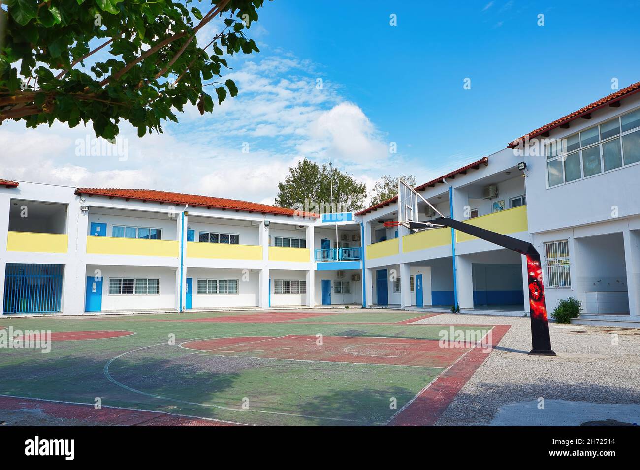 school building ,, elementary school, high school, lyceum Stock Photo ...