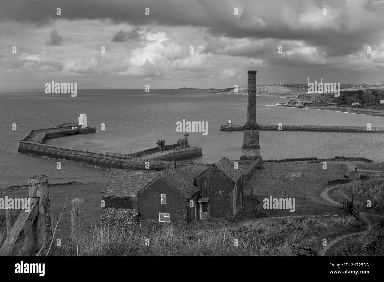 Coal mine shaft, Whitehaven Stock Photo - Alamy