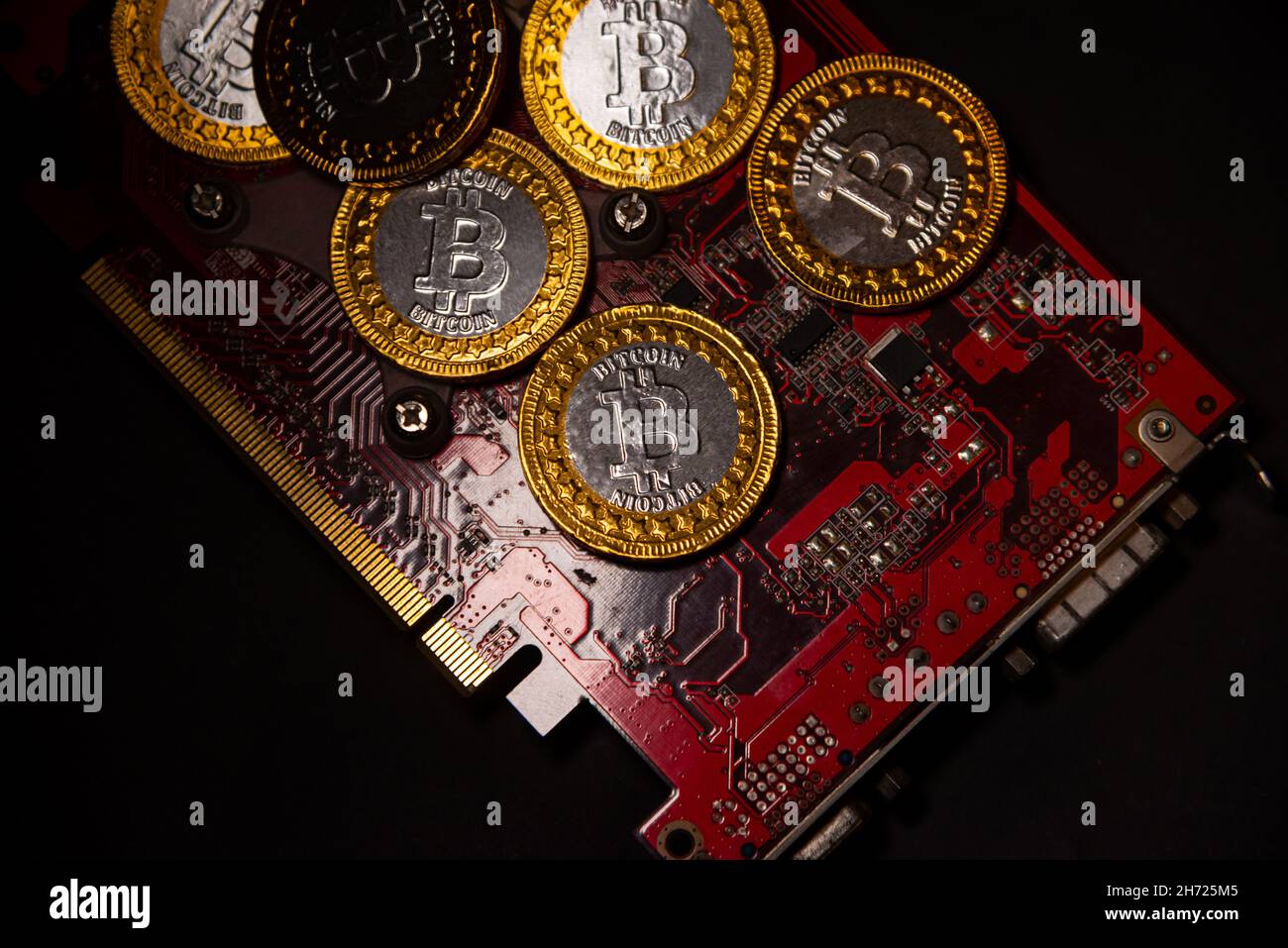 Video card background hi-res stock photography and images - Alamy