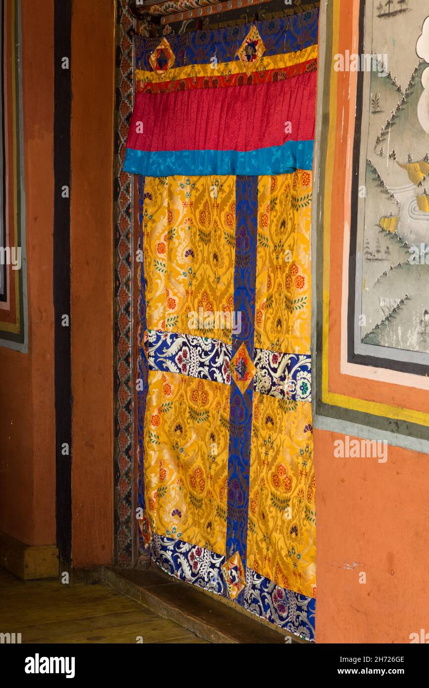 Buddhist door curtain hi-res stock photography and images - Alamy