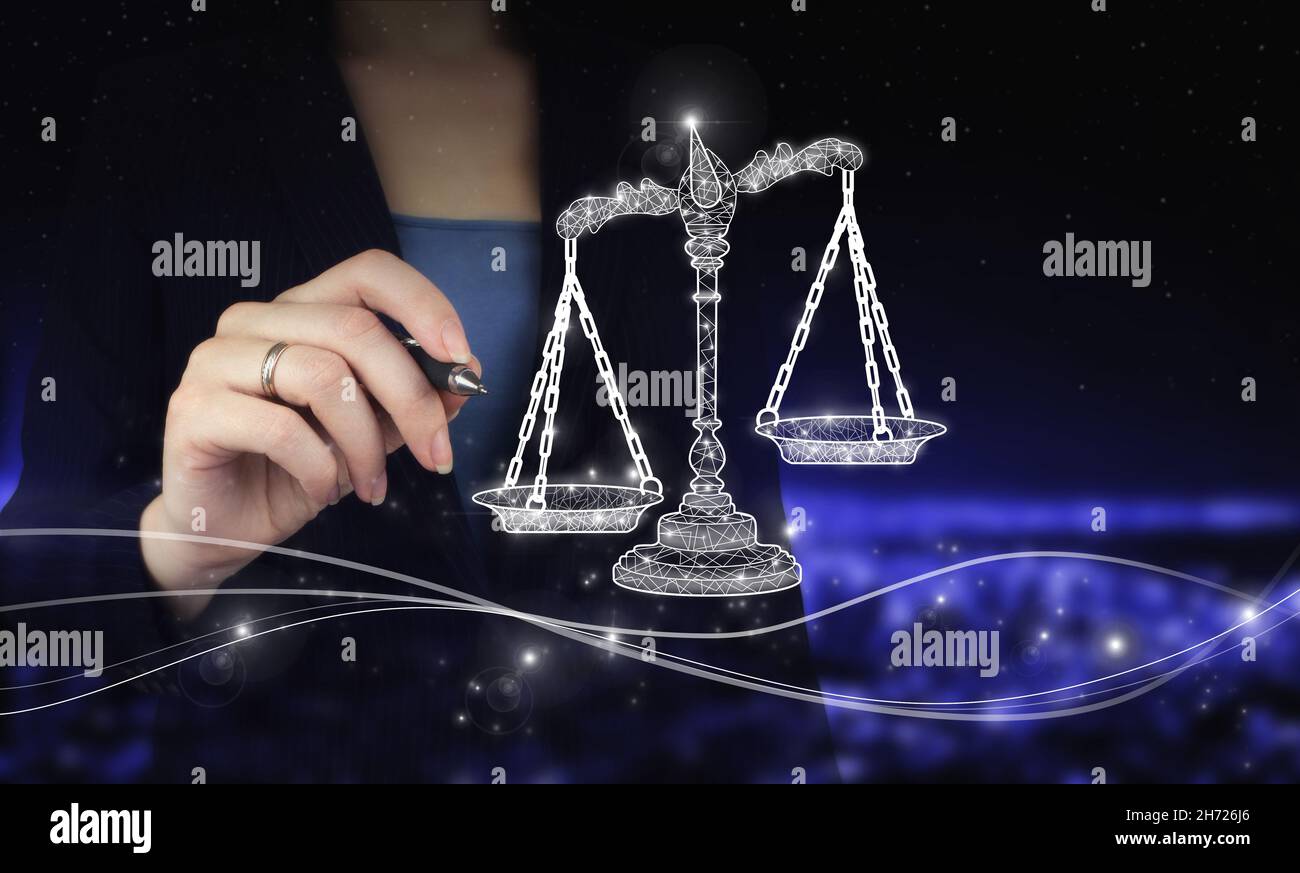 Lawyer Symbols Graphic