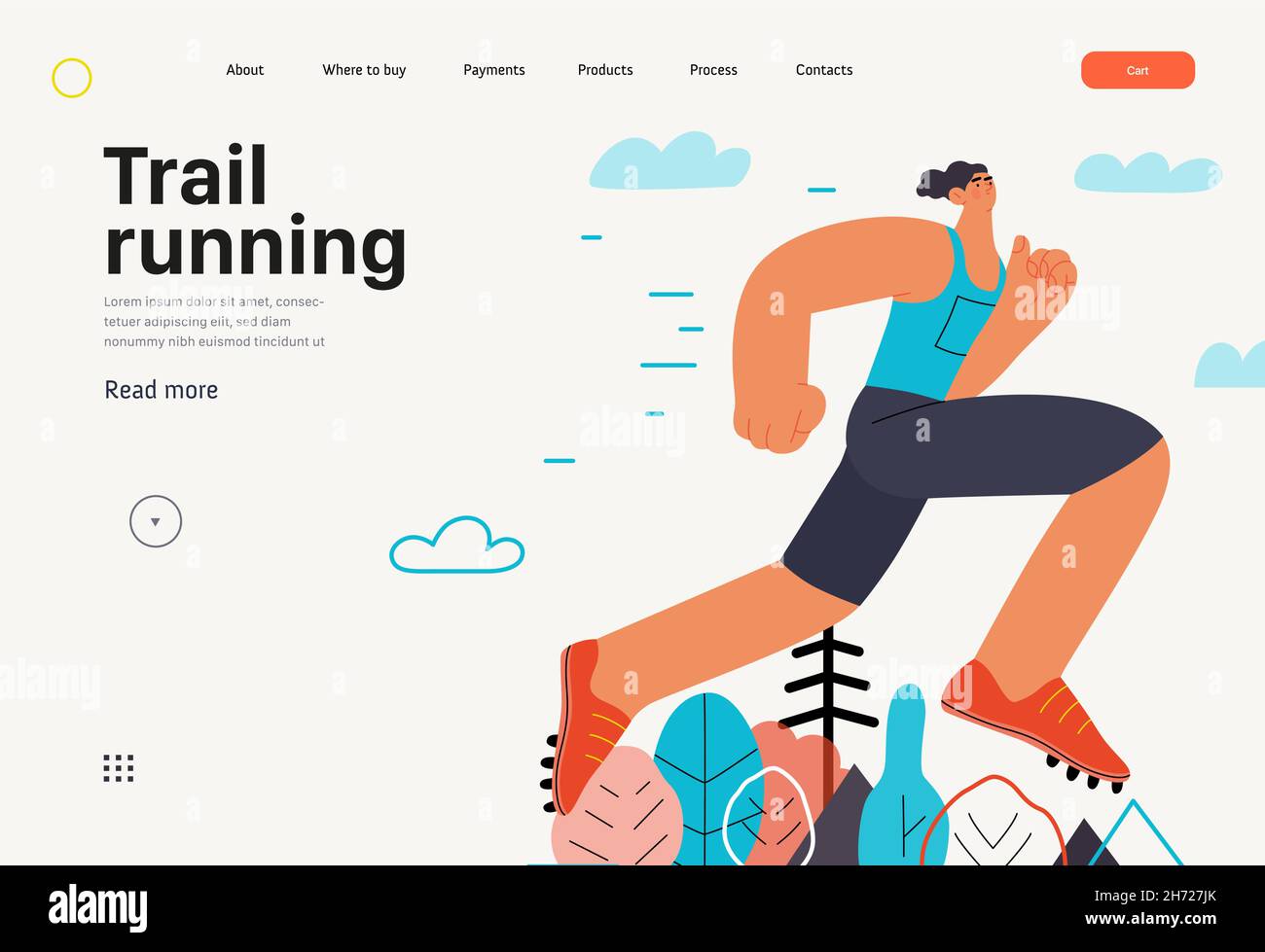 Running h Stock Vector Images - Alamy