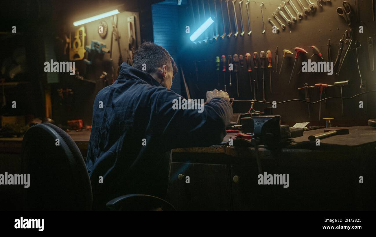 Blacksmith working tool hi-res stock photography and images - Alamy