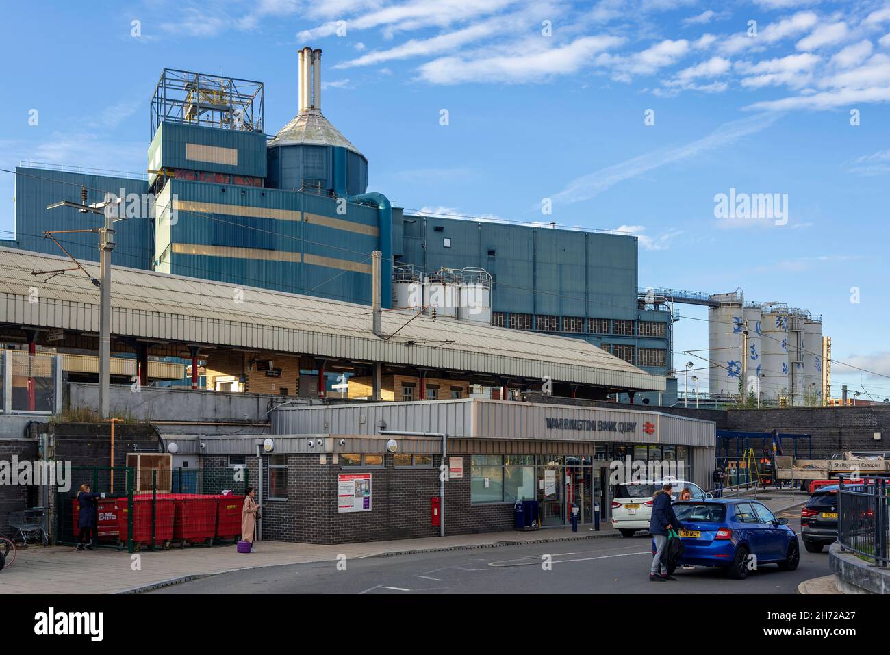 Warrington Bank Quay station, to be redeveloped as part of a new line ...