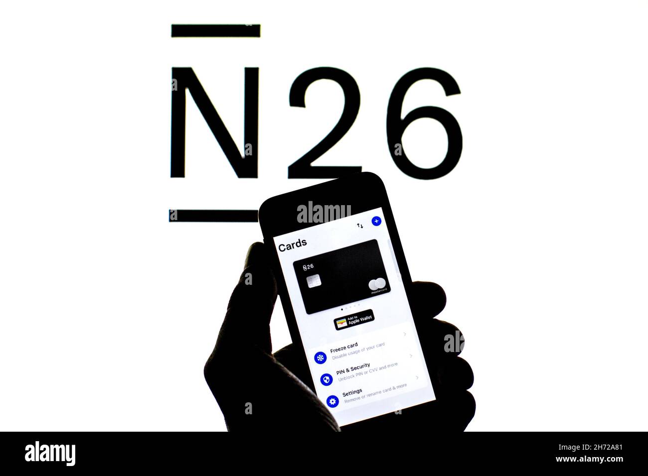 N26 logo hi-res stock photography and images - Alamy