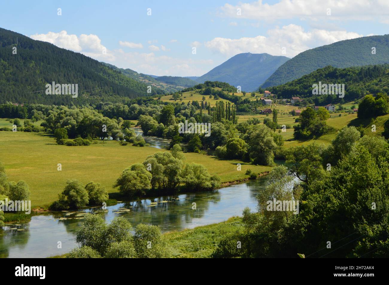 Pliva river, Bosna and Herzegovina Stock Photo - Alamy