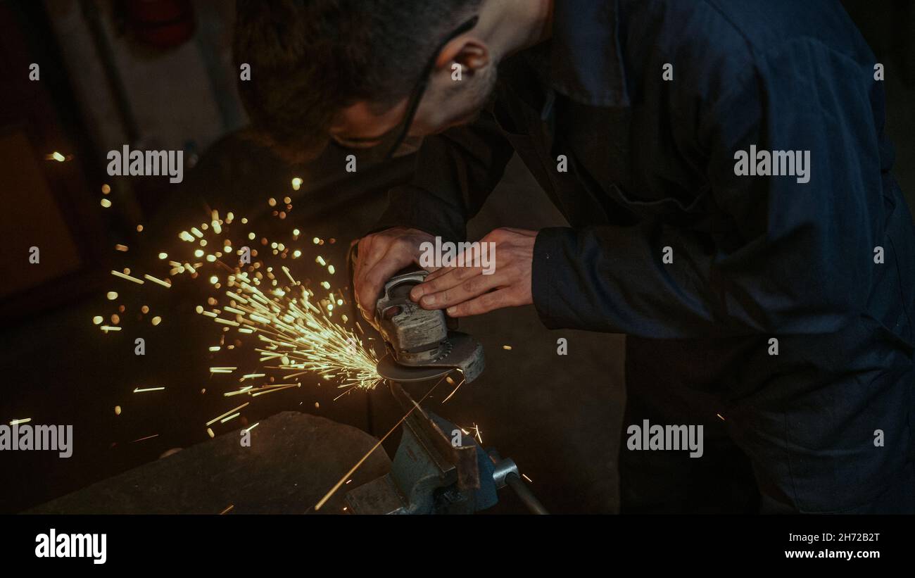 Modern blacksmith hi-res stock photography and images - Alamy
