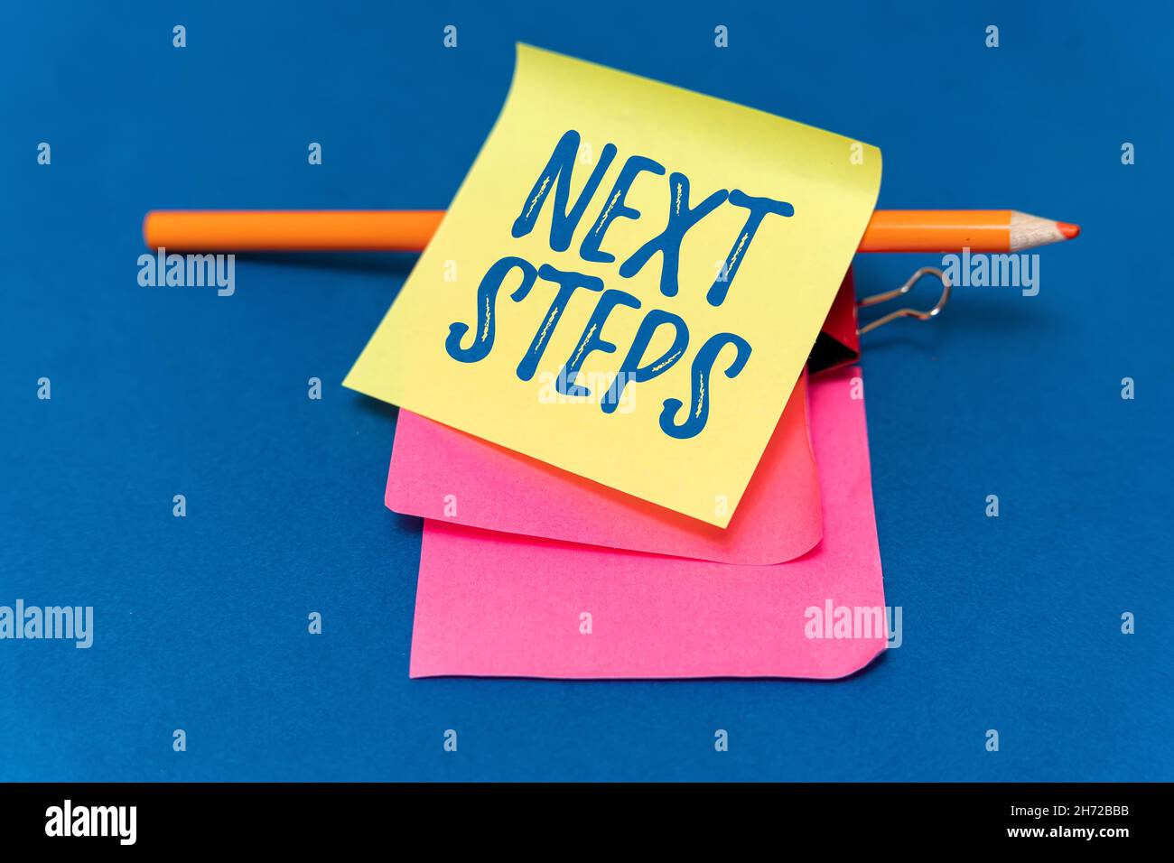 Inspiration showing sign Next Steps. Conceptual photo numper of process ...