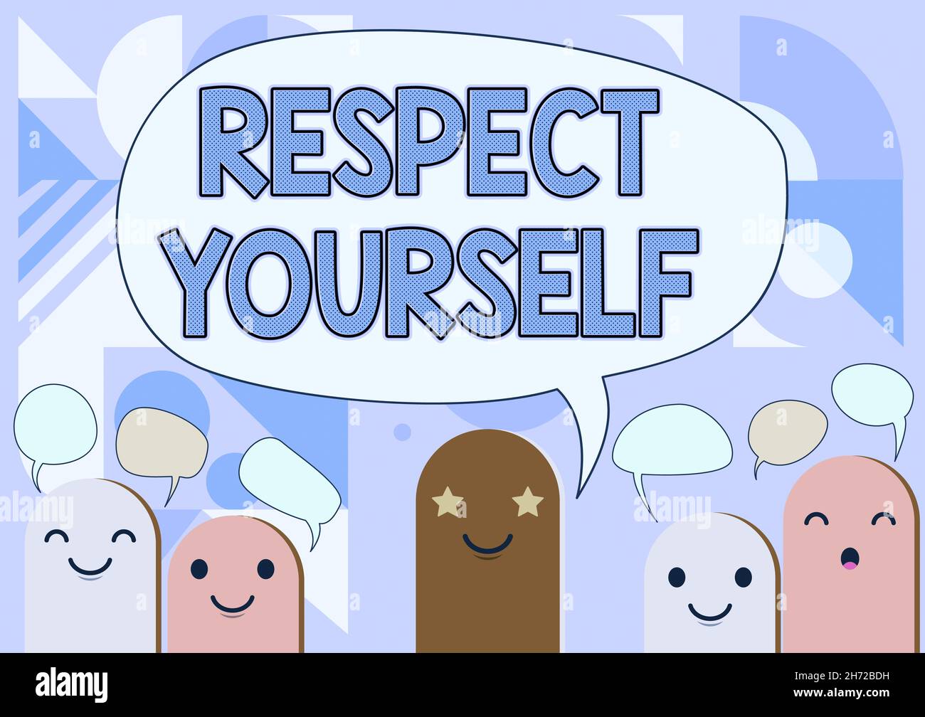 Writing displaying text Respect Yourself. Business idea believing that ...