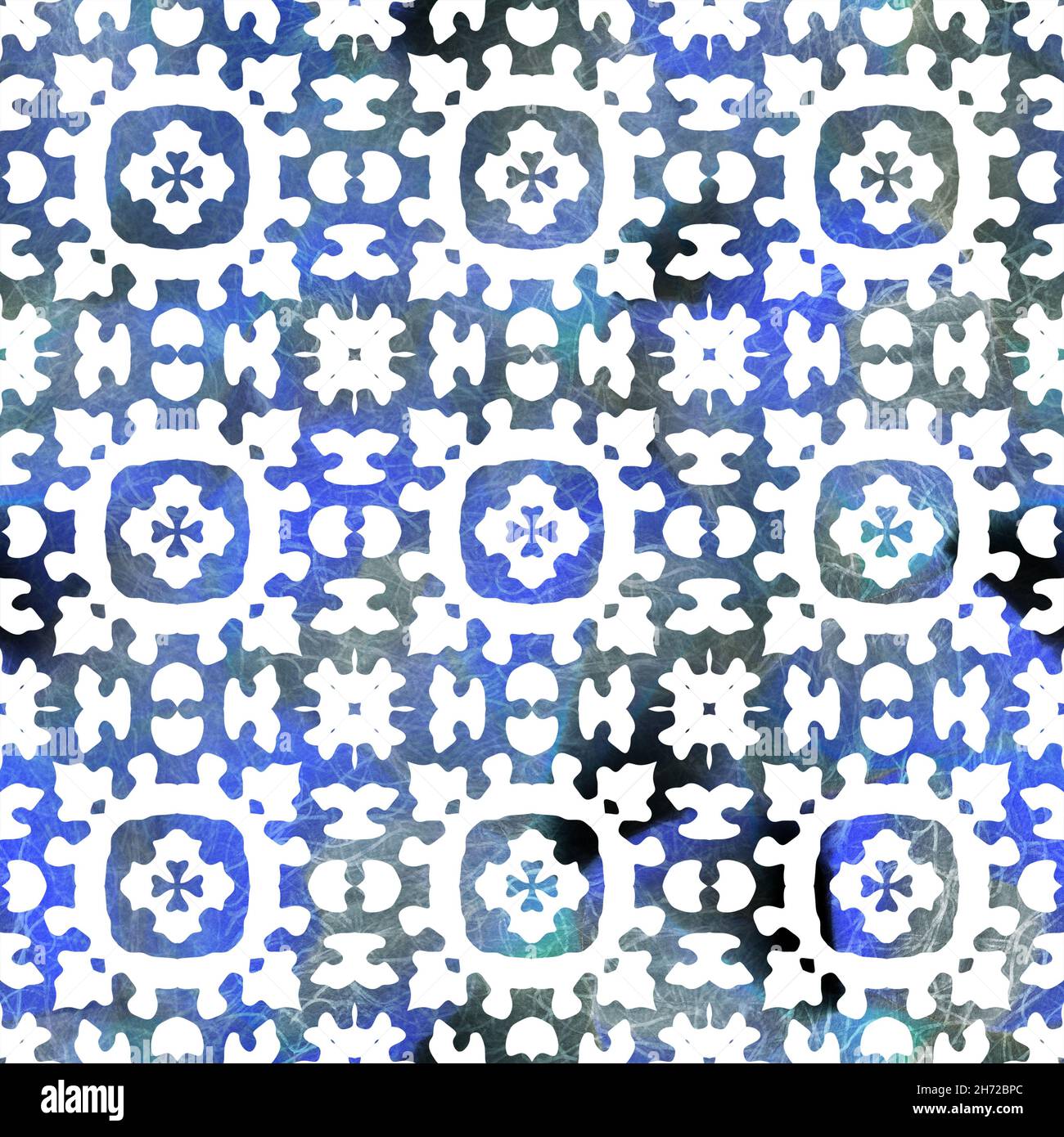 Seamless white on color interior wall tile style surface pattern design ...