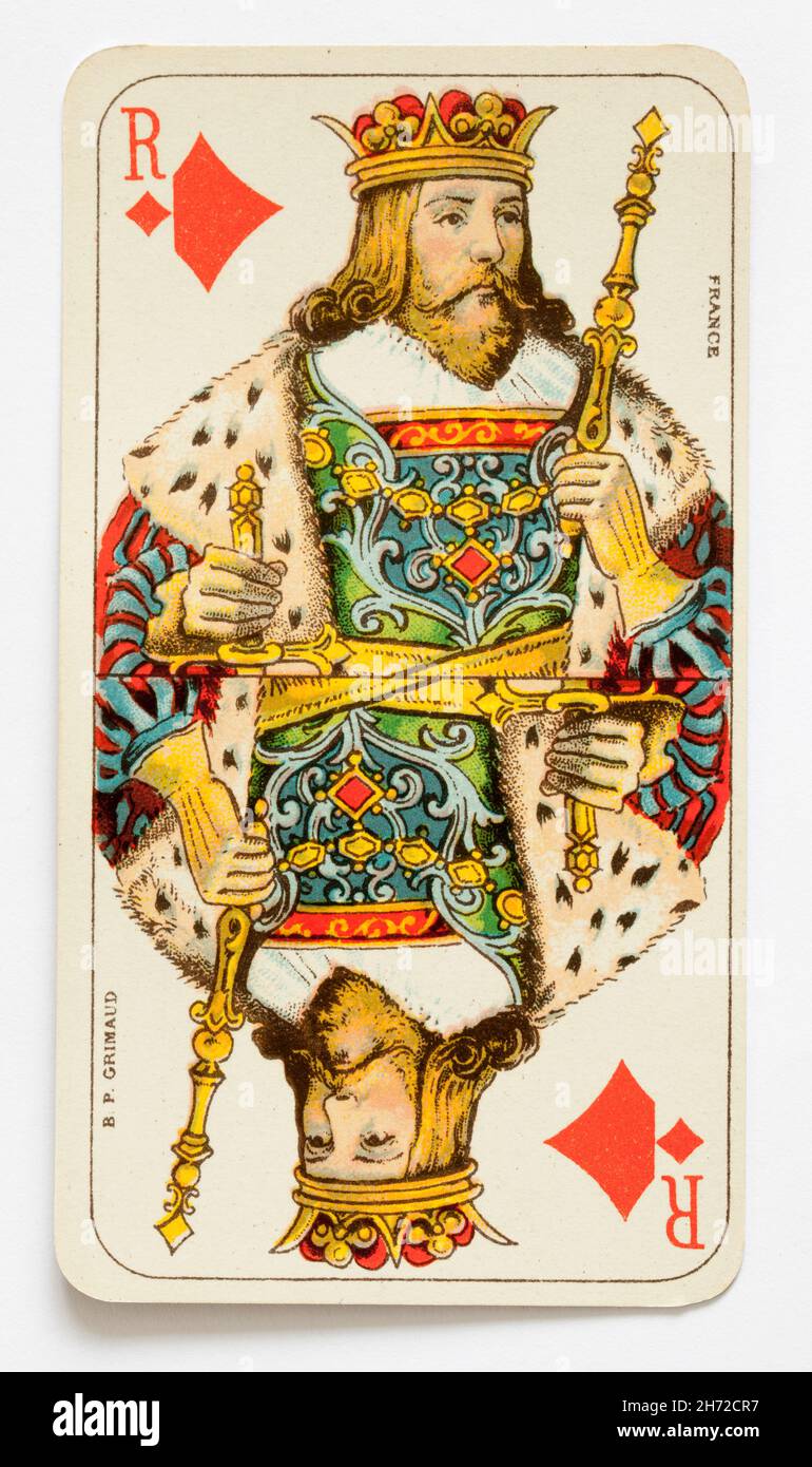 French Tarot Nouveau Card Game BP Grimaud Stock Photo - Alamy