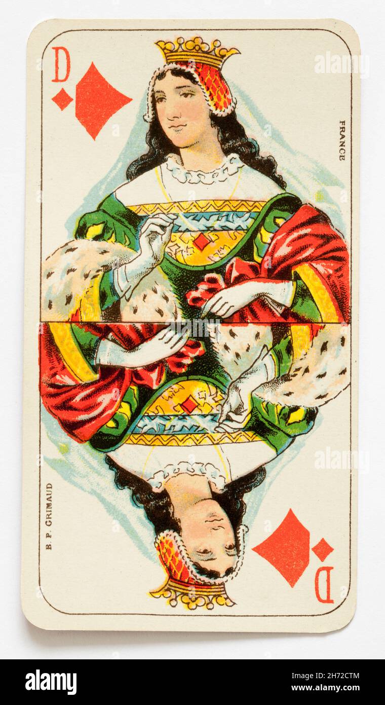 French Tarot Nouveau Card Game BP Grimaud Stock Photo - Alamy