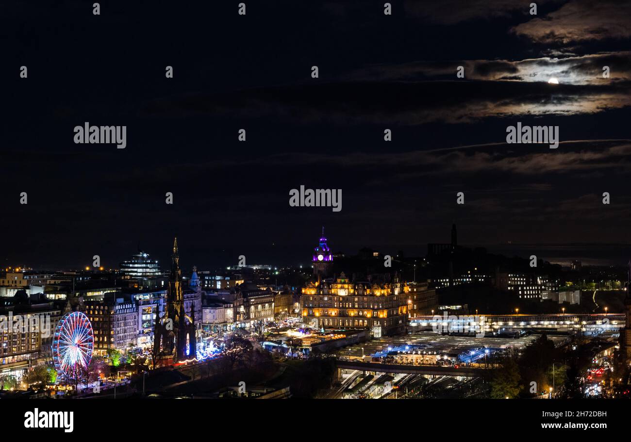 Edinburgh, Scotland, United Kingdom, 19th November 2021. Christmas ...