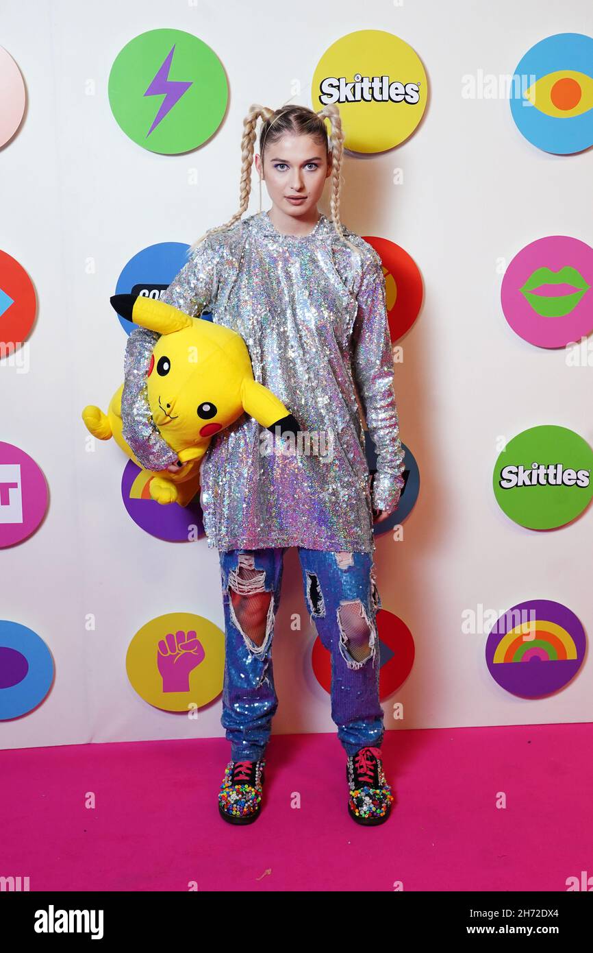 Baby Queen arrives for the Gay Times Honours Awards at Magazine London ...