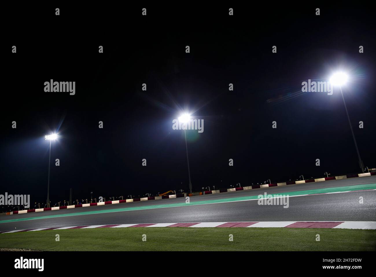 Doha, Qatar. 18th Nov, 2021. Track impression, F1 Grand Prix of Qatar ...