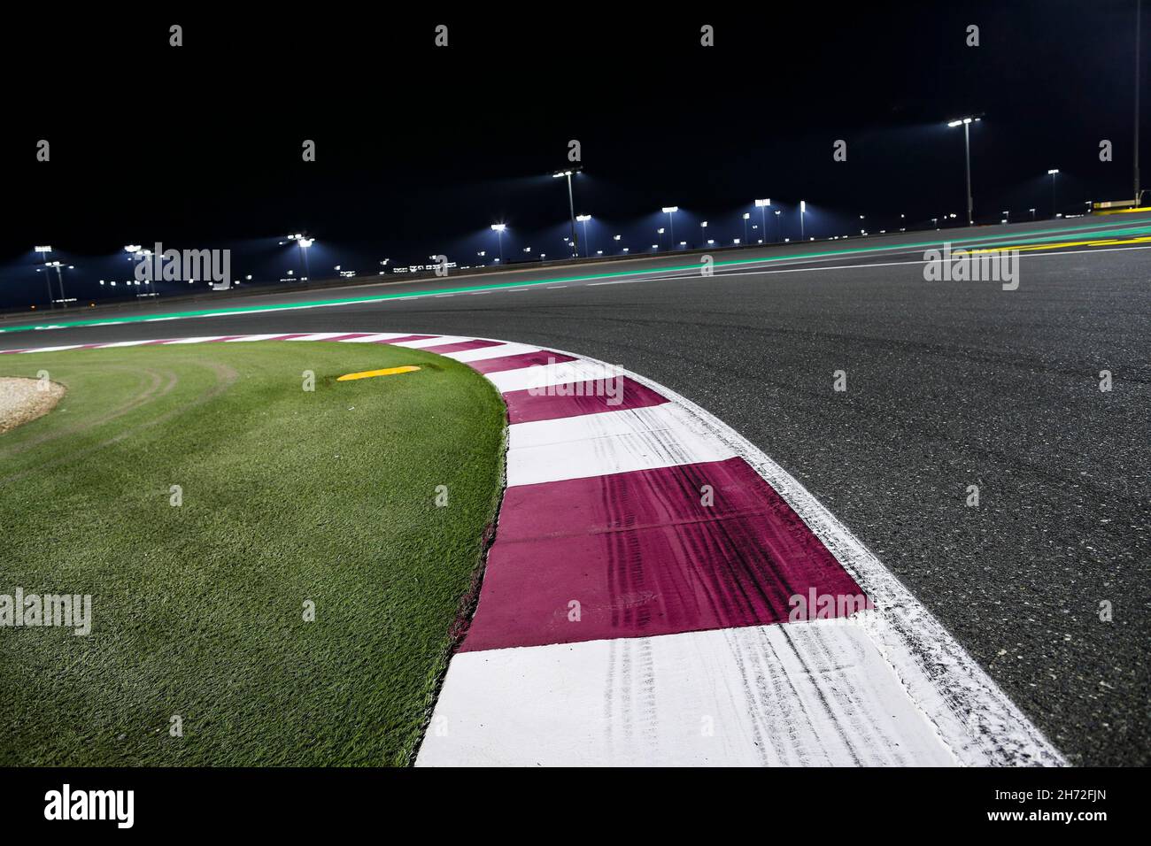 Doha, Qatar. 18th Nov, 2021. Track impression, F1 Grand Prix of Qatar ...