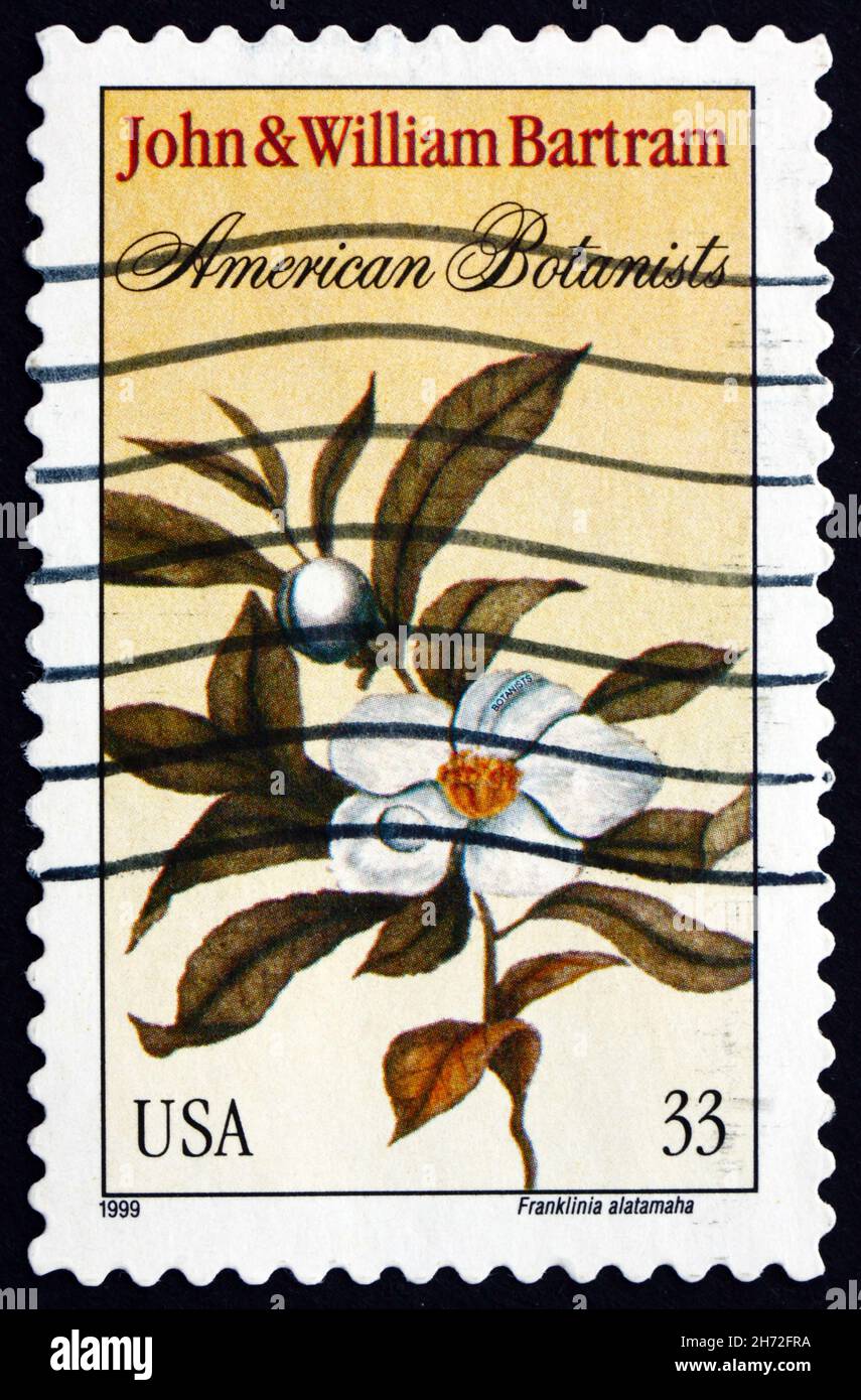 UNITED STATES OF AMERICA - CIRCA 1999: a stamp printed in the USA shows ...