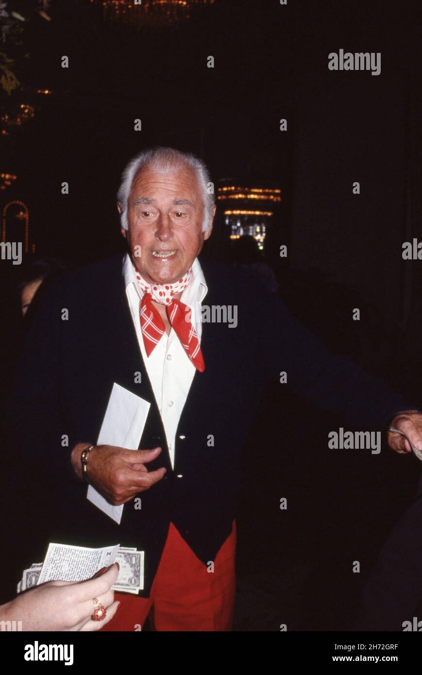 Stewart Granger Circa 1980's Credit: Ralph Dominguez/MediaPunch Stock ...