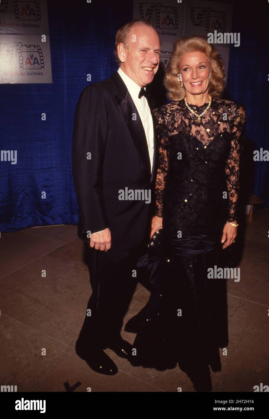 Howard Rubin and Yvette Mimieux January 1991 Credit: Ralph Dominguez ...