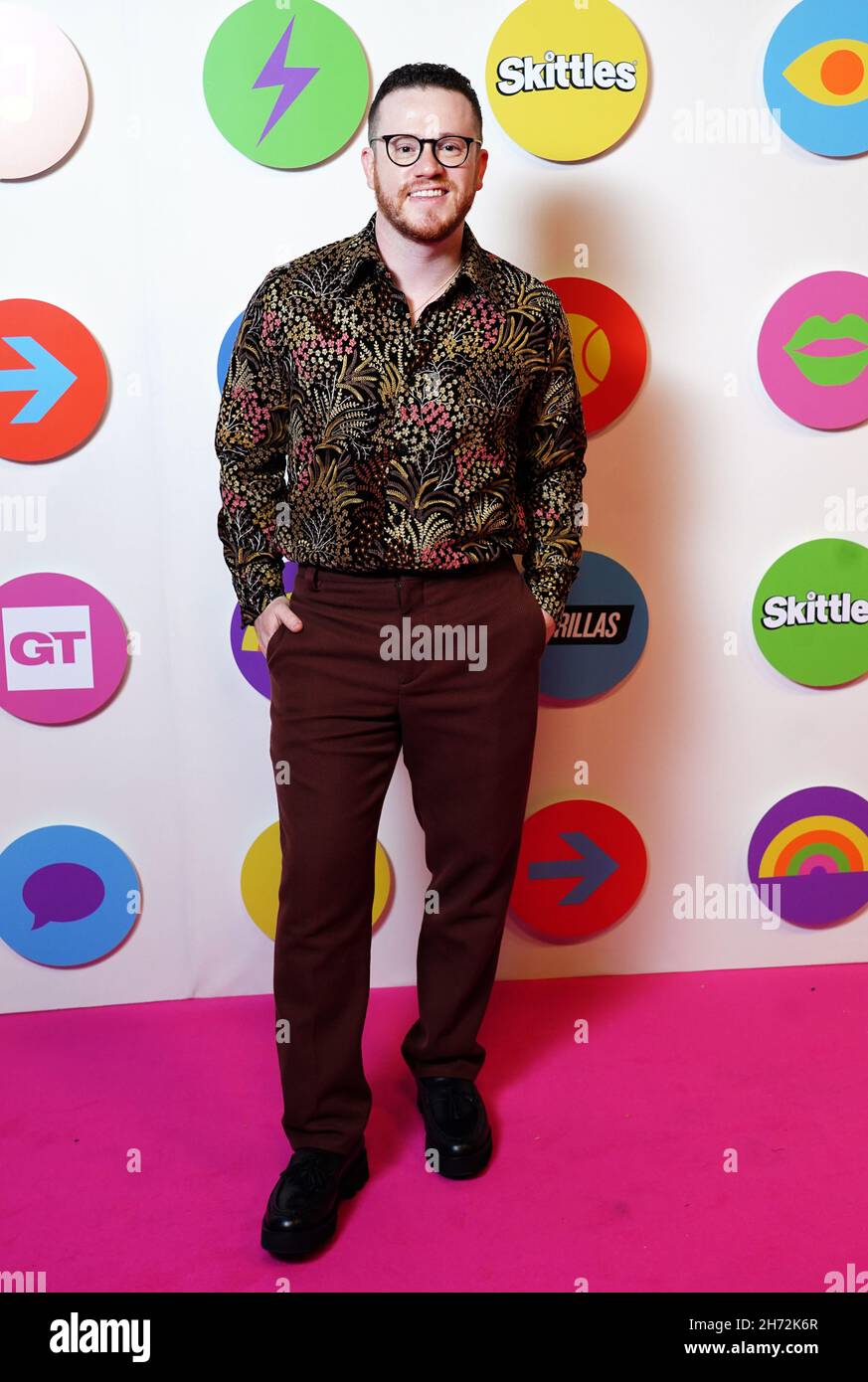 Sam Fischer arrives for the Gay Times Honours Awards at Magazine London ...