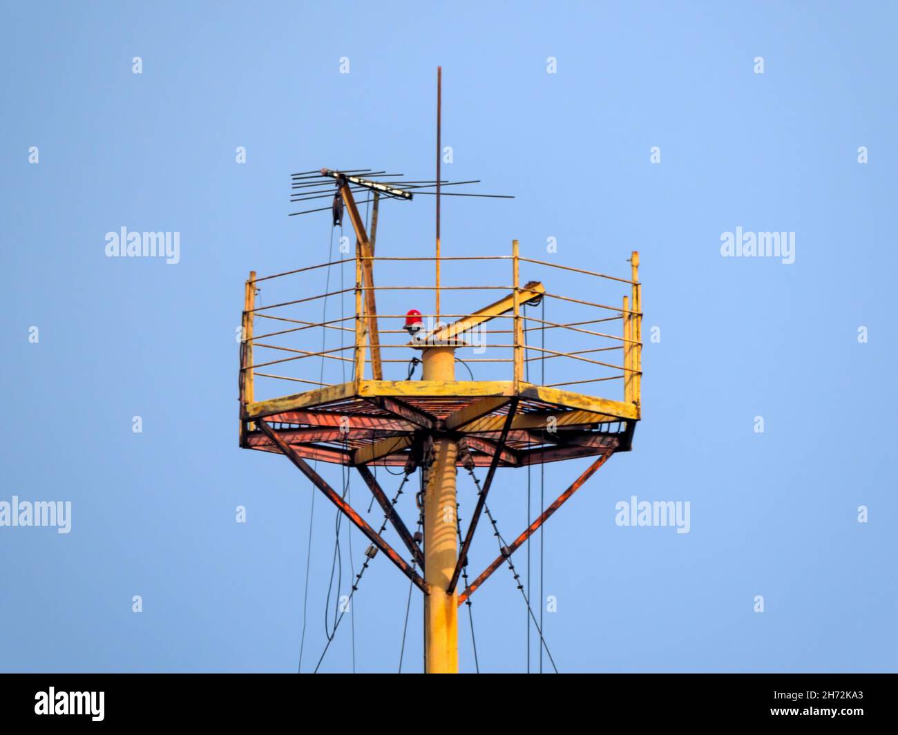 communications tower for tv and mobile phone signals Stock Photo - Alamy