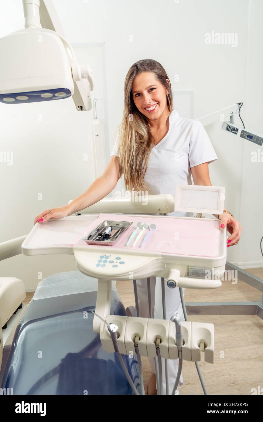 Attractive Female Dentist