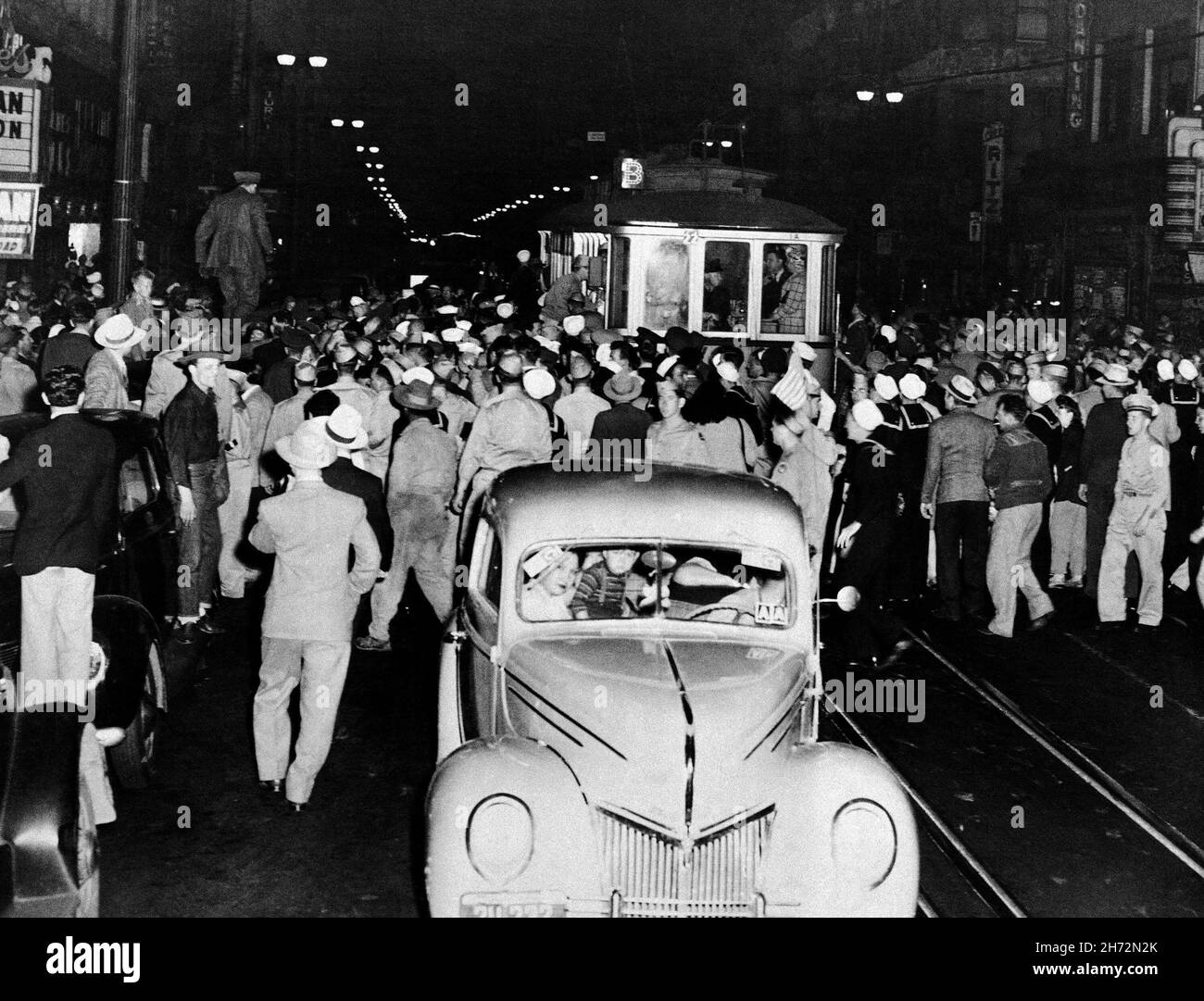 Zoot Suit Riots Stock Photo - Alamy