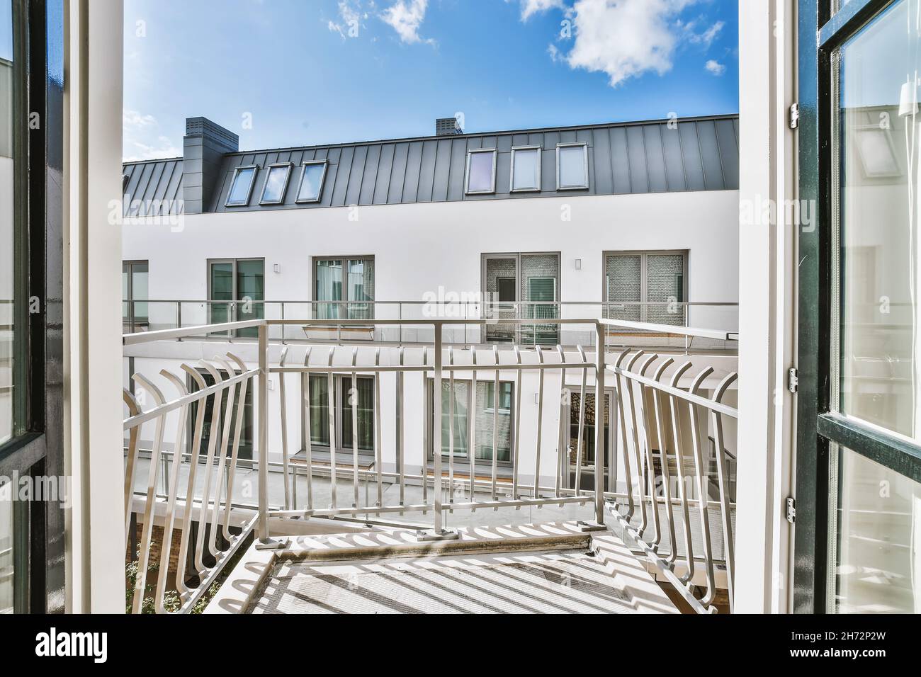 Open doors leading to the balcony hi-res stock photography and images ...
