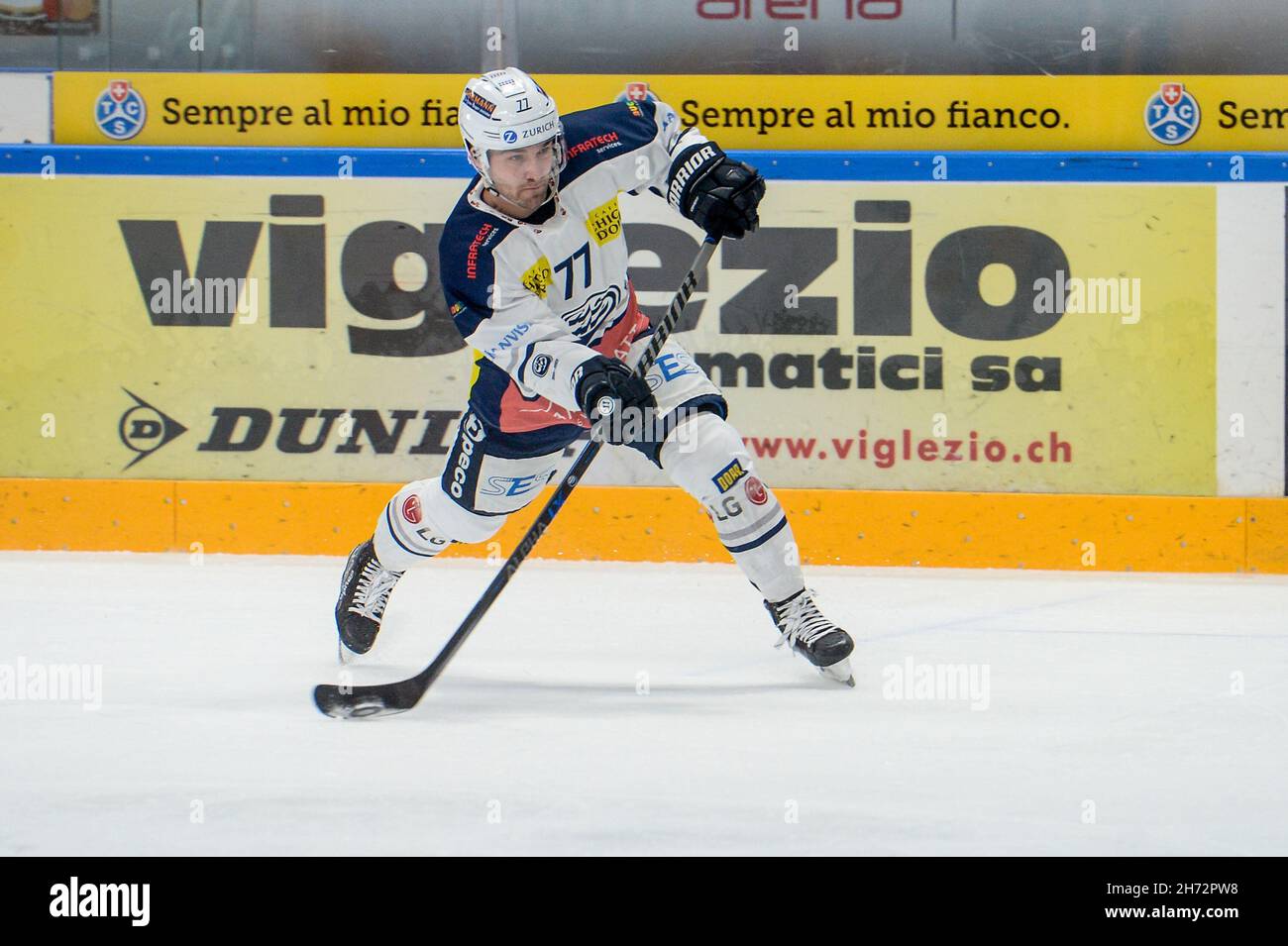 19.11.2021, Porza, Corner Arena, NL: HC Lugano - HC Ambri-Piotta, #77 ...