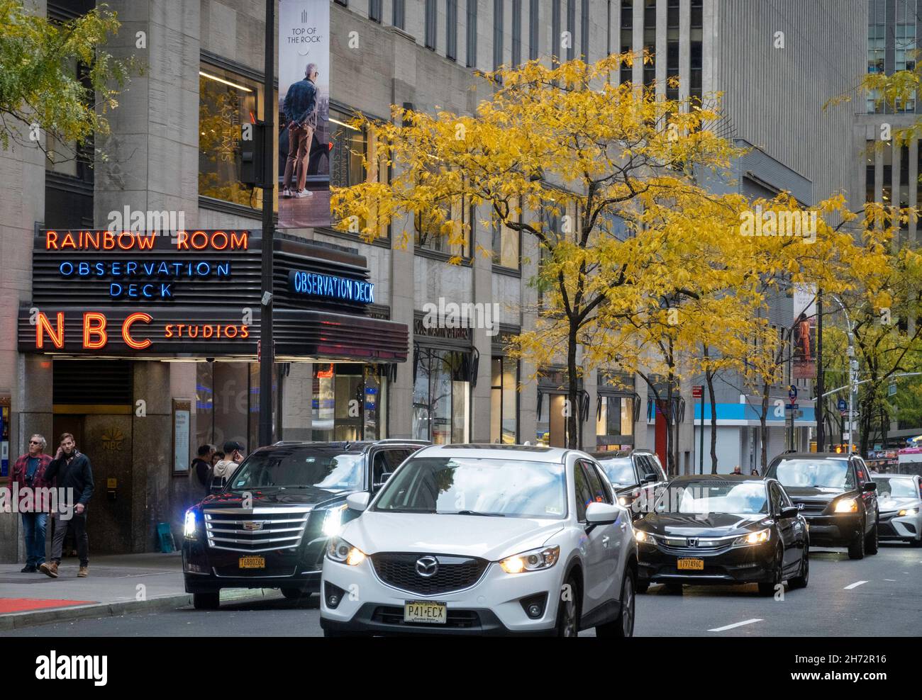 Rockefeller center entrance hi-res stock photography and images - Alamy