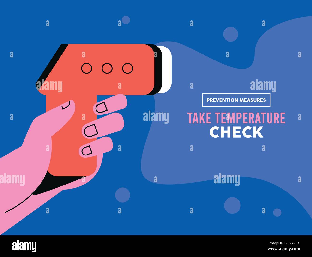 Take temperature Stock Vector Images - Alamy