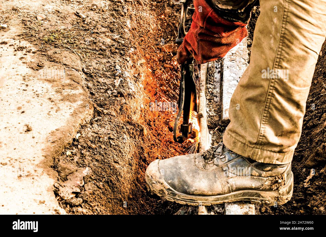 Safety hand rails hi-res stock photography and images - Alamy
