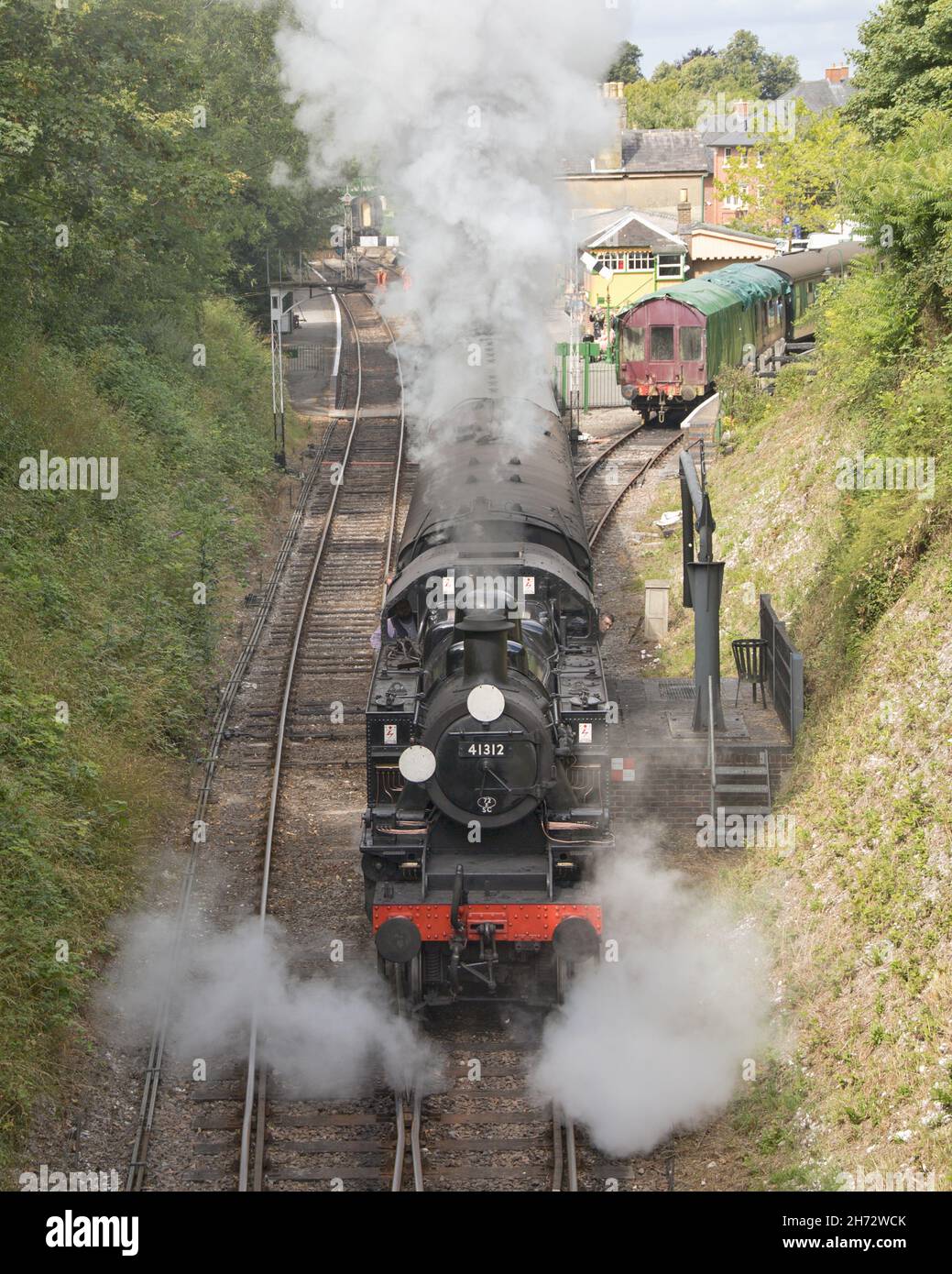 Alresford watercress line train hi-res stock photography and images - Alamy