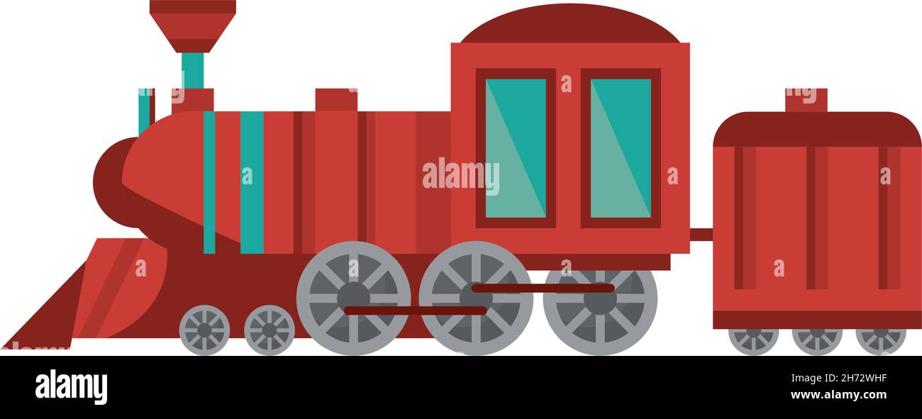 red train vehicle Stock Vector Image & Art - Alamy