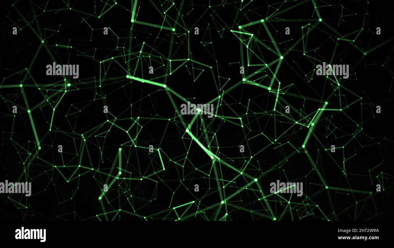 Abstract plexus technology science concept Stock Photo - Alamy