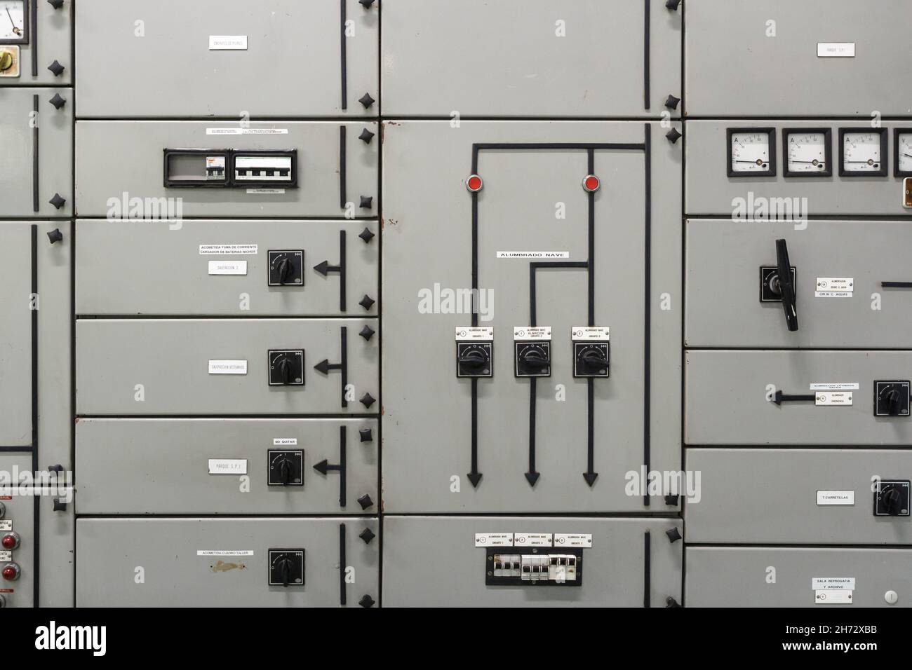 VALLADOLID, SPAIN - Oct 22, 2021: A Closeup view of details of an old ...