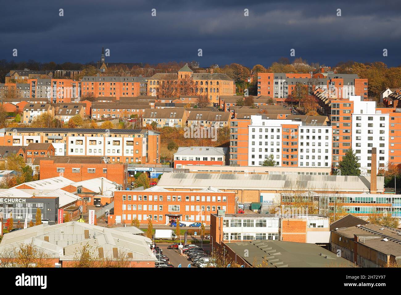 Burley road accommodation hi-res stock photography and images - Alamy