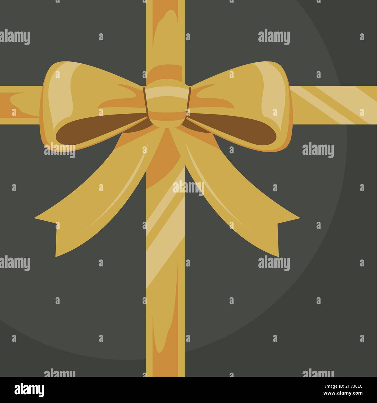 bow in gray background Stock Vector Image & Art - Alamy