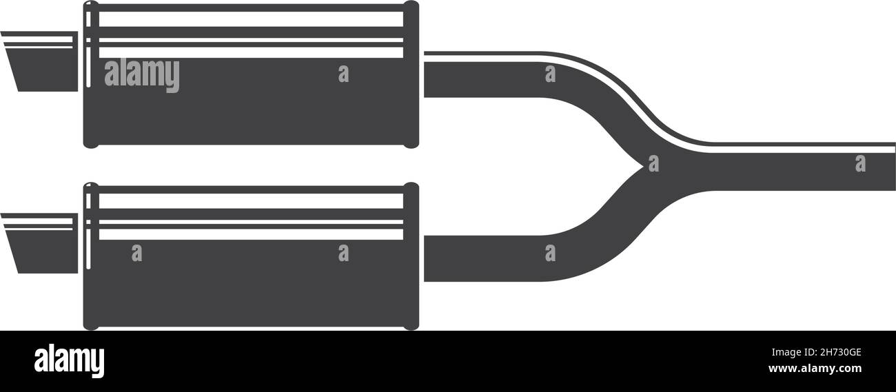car exhaust icon vector illustration design template Stock Vector Image ...