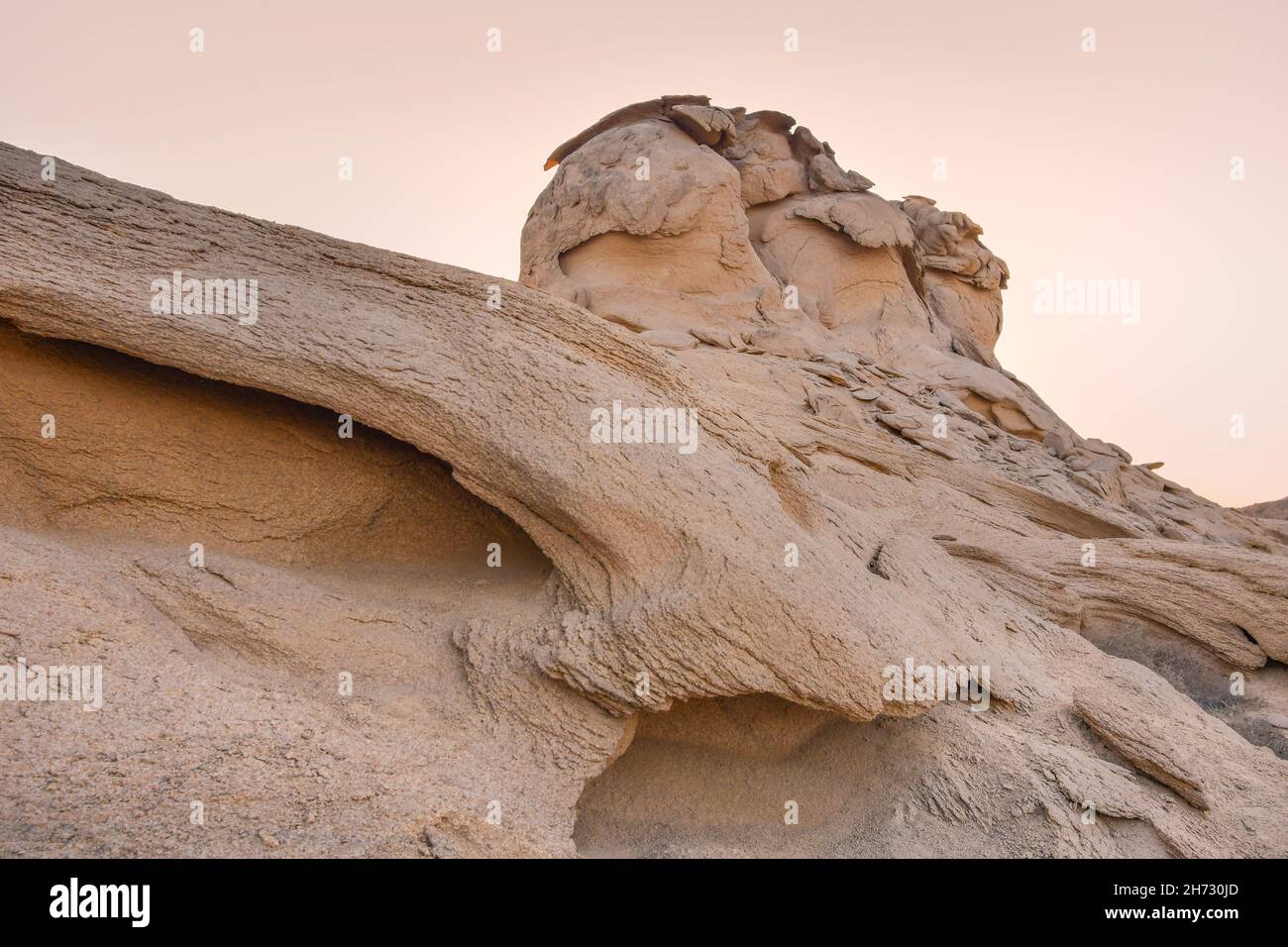 orange desert without people and animals. Nothing Stock Photo - Alamy