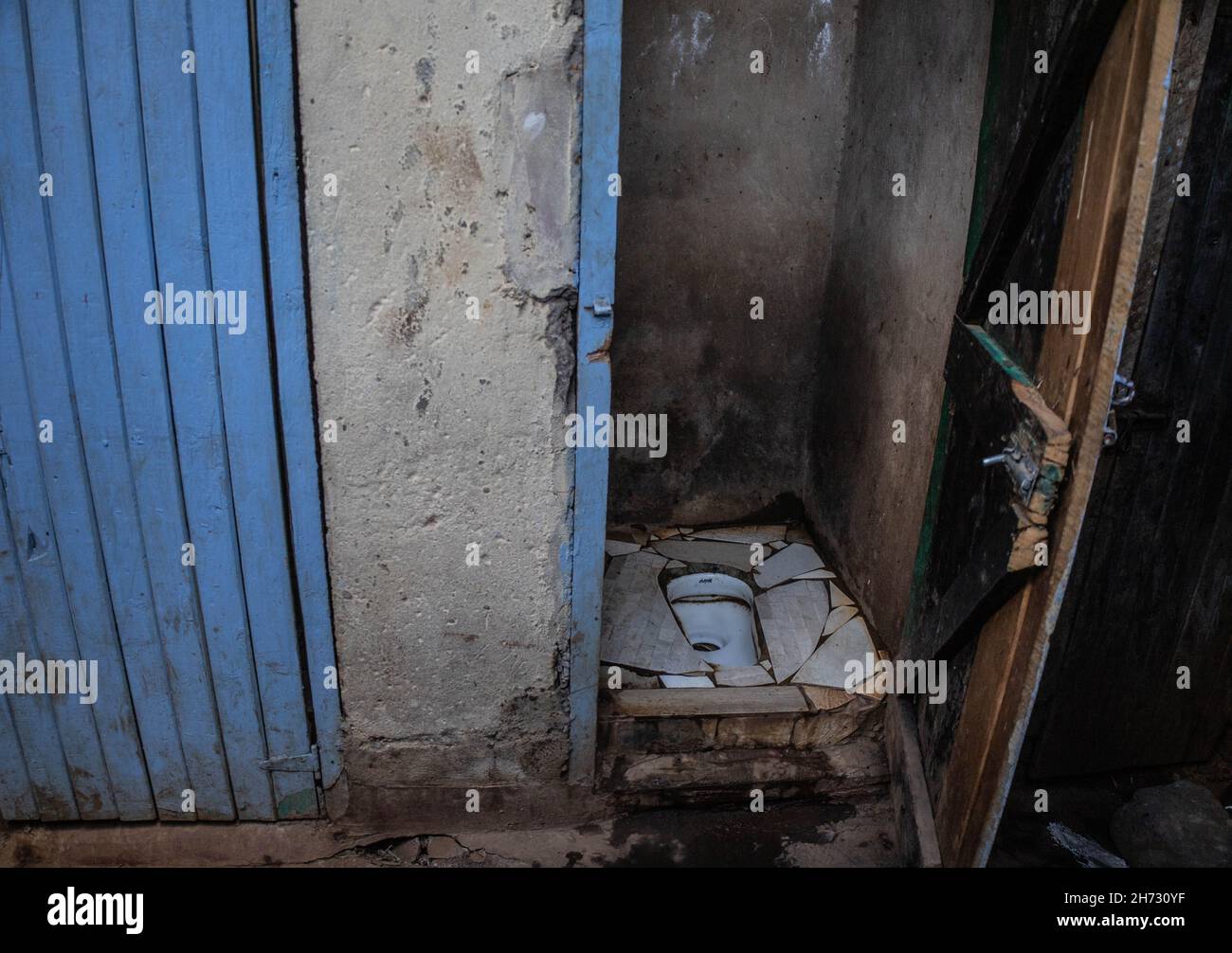 Nairobi, Kenya. 19th Nov, 2021. A close view of a local community ...