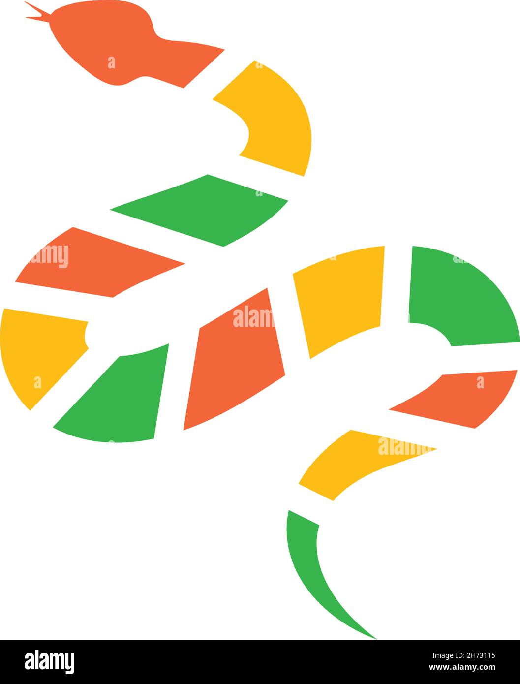 Snake strike poisonous Stock Vector Images - Alamy