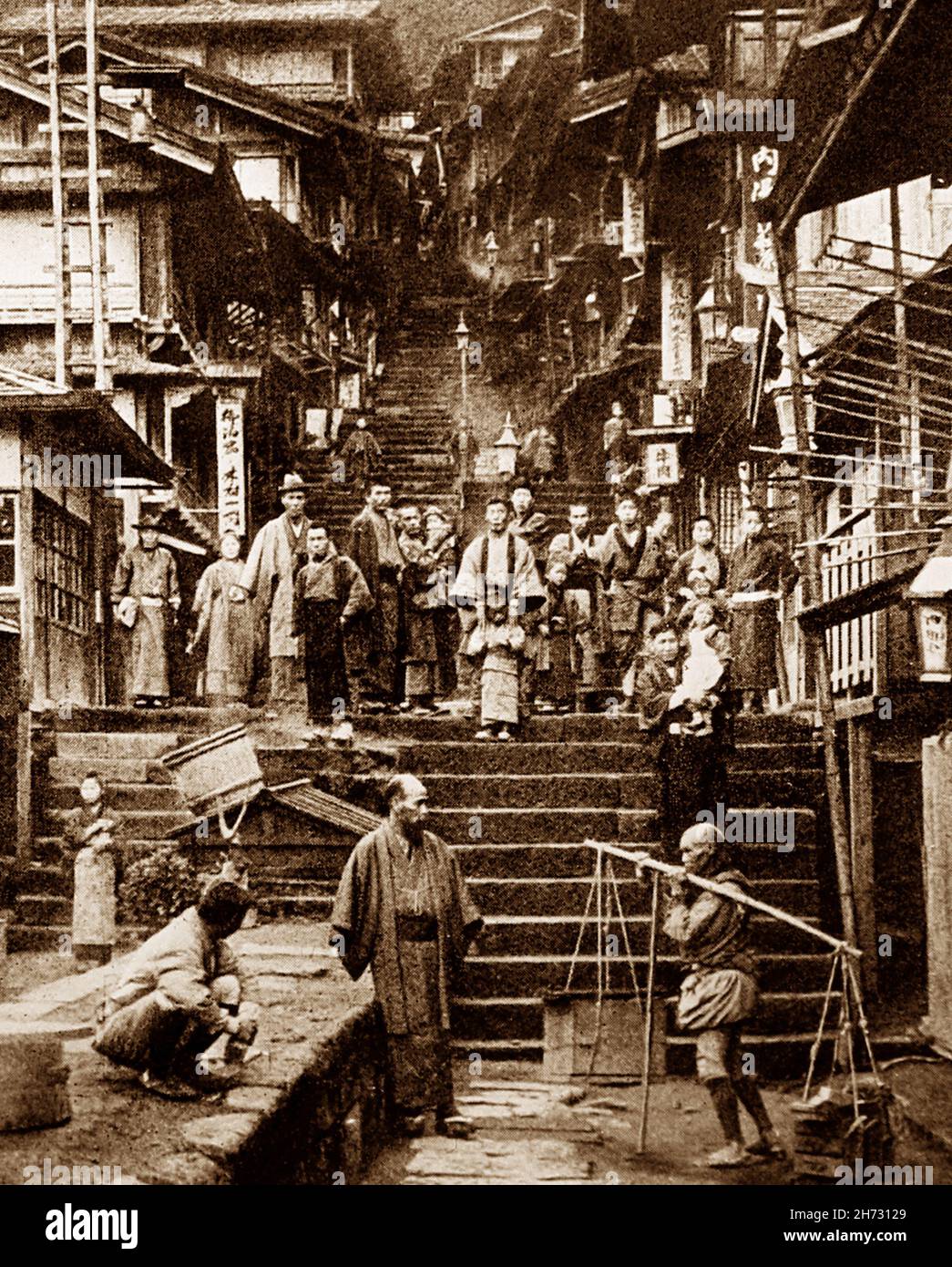 Ikao, Japan, early 1900s Stock Photo - Alamy