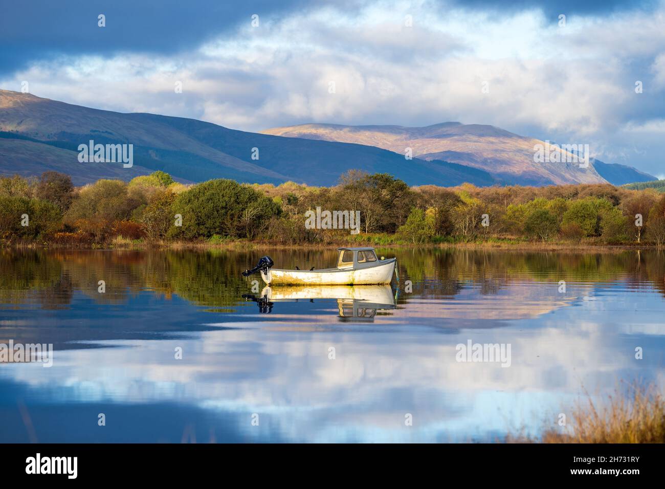 Corpach and Ben Nevis, Fort William, Highland, Scotland, UK Stock Photo ...