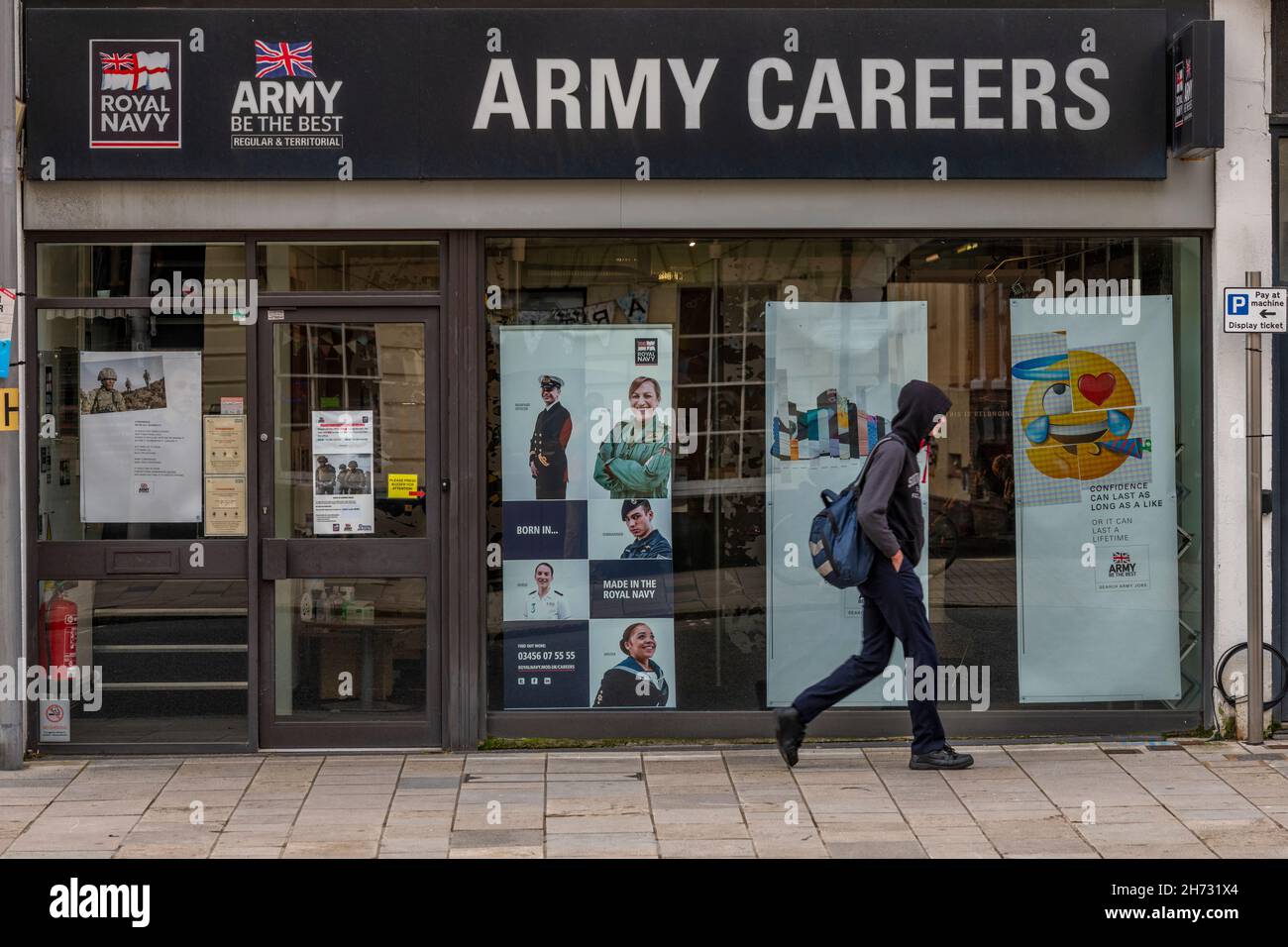 Royal air force careers office hi-res stock photography and images - Alamy