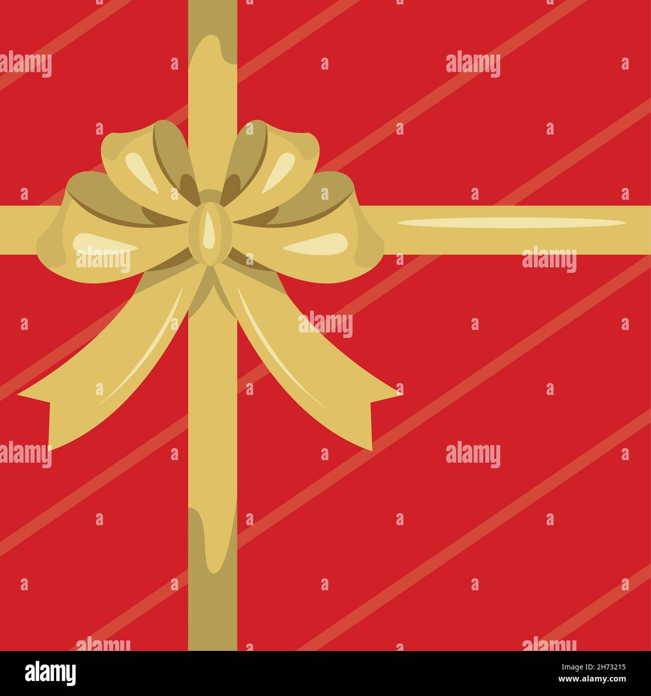 bow in red background Stock Vector Image & Art - Alamy